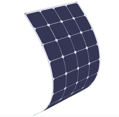 China Ultra Light Electric Car / Roof Flexible Solar Panels 100W Over 23% Efficiency IP65 supplier