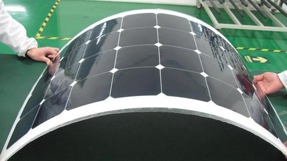 China 85W Flexible Thin Film Solar Panels , Back Contact Solar Cells Wide Compatibility supplier