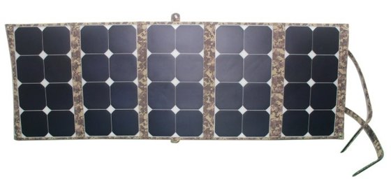 Emergencies Solar Panel Charger 130W , Rechargeable Solar Charger ISO CE